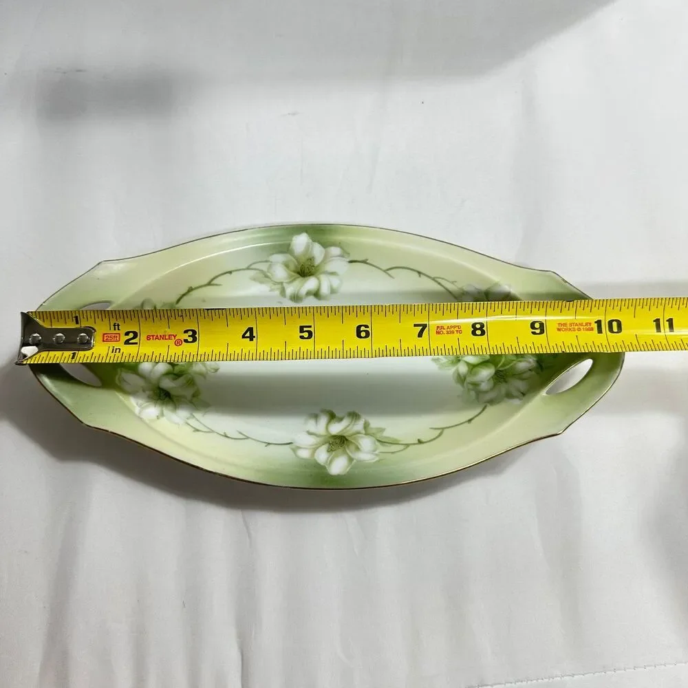 Dining | Vintage Rs Tillowitz Silesia Porcelain Oval Floral Dish Cutout ...